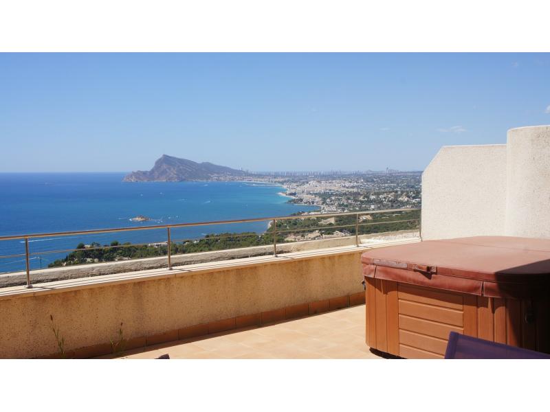 AMAZING MODERN SEA VIEW APARTMENT WITH JACUZZI, SPAIN Altea » Property ...